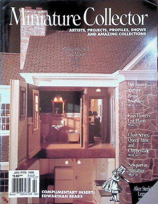 Miniature Collector Magazine January/February 1996 Dollhouse and ...