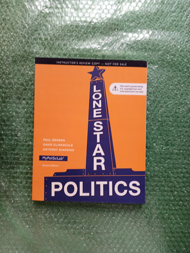 Lone Star Politics by Paul Benson, David Clinkscale and Anthony ...