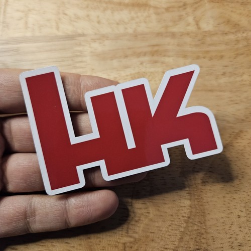 HK Vinyl Sticker - Heckler & Koch - Gun - Sporting Goods - Shooting | eBay