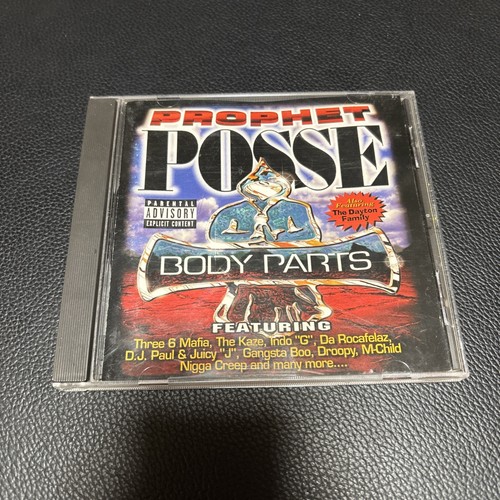 Prophet Posse Body Parts (CD, 1998)Three 6 Mafia Juicy J DJ Paul ...