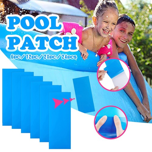 6-24PC Self-Adhesive Repair Patches For Swimming Pools, PVC Pool Repair ...