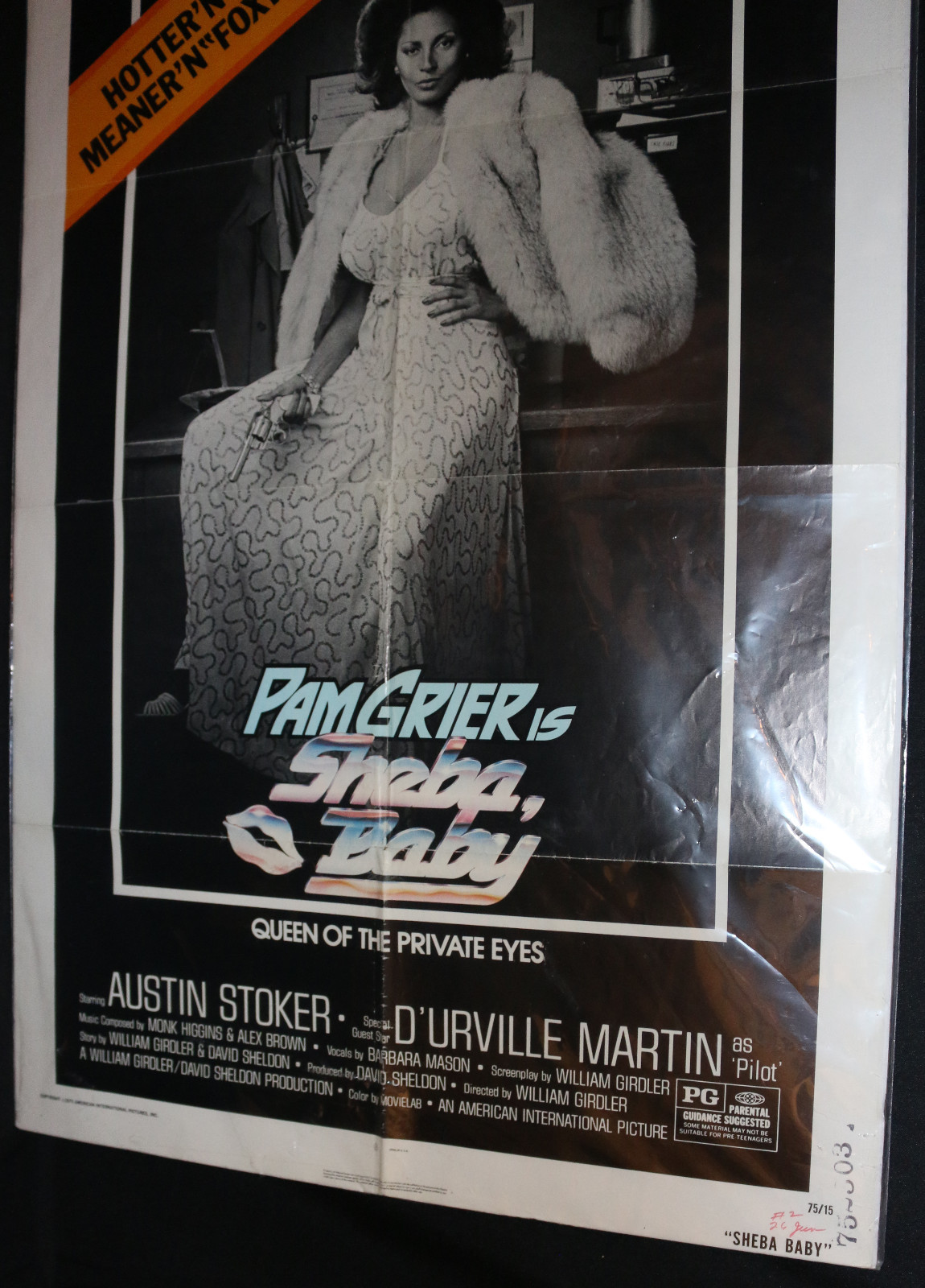 Sheba, Baby Movie Poster - Pam Grier (C-7) 1975 | eBay