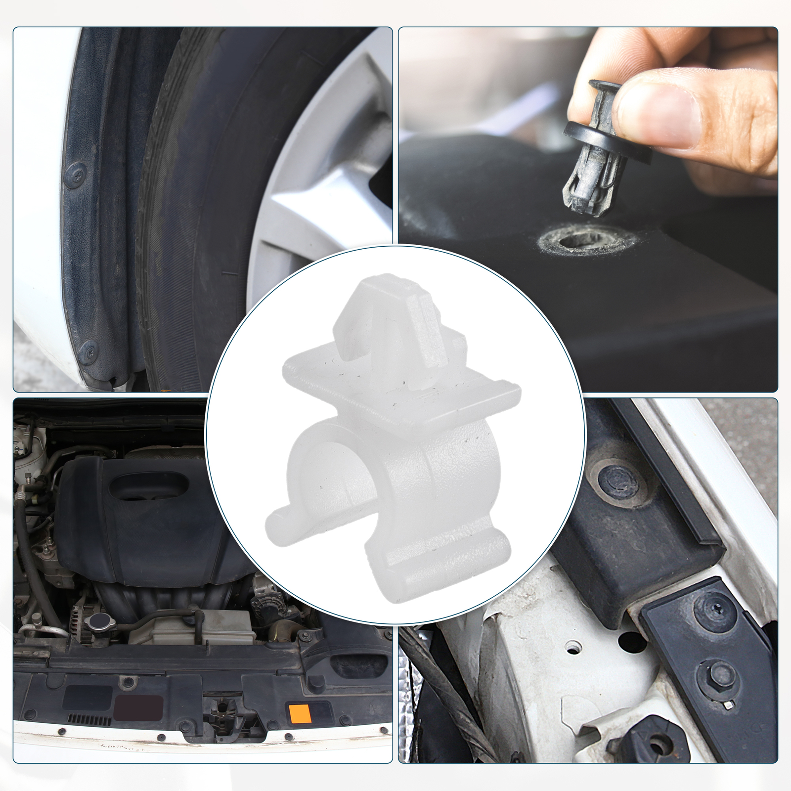 Hood Prop Rod Clip Retainer 53452-90351 Fit for Toyota Pickup 1984-1995 ...