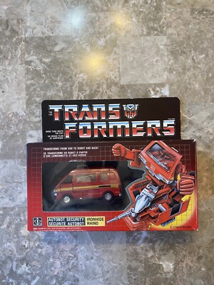 Ironhide G1 Transformers 1985 vintage 100% Complete w/ Original Box and ...