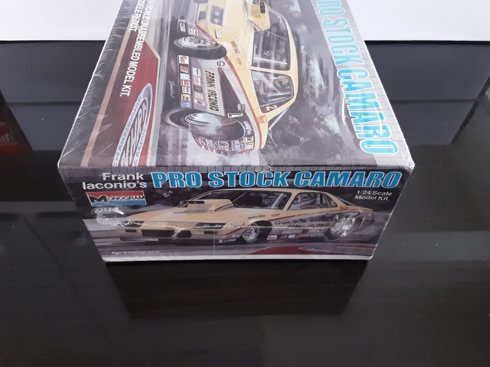 MONOGRAM FRANK IACONIO'S PRO STOCK CAMARO MODEL KIT FACTORY SEALED | eBay