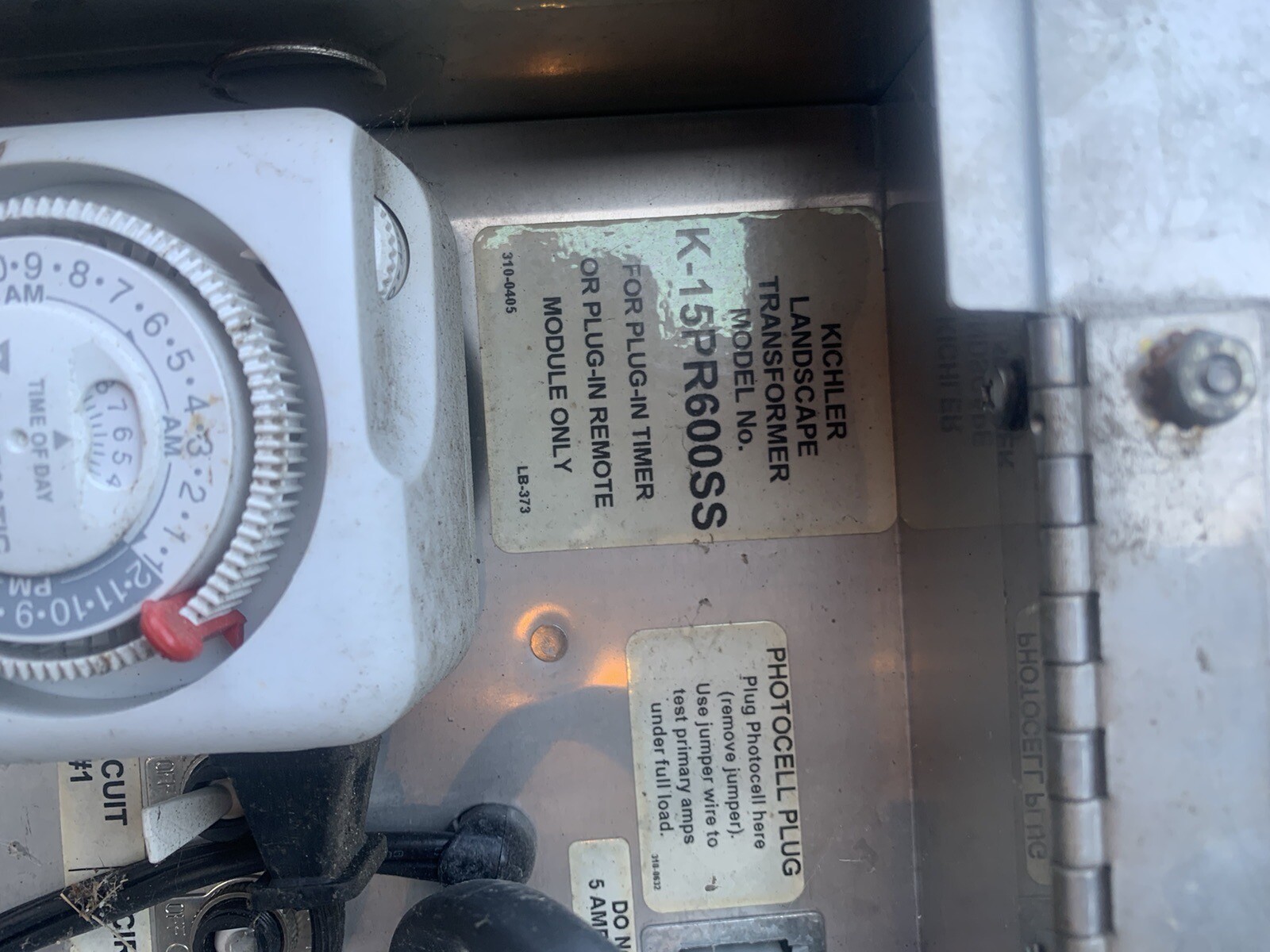 Kichler Low Voltage Power Control Console 600 W Transformer Landscape ...