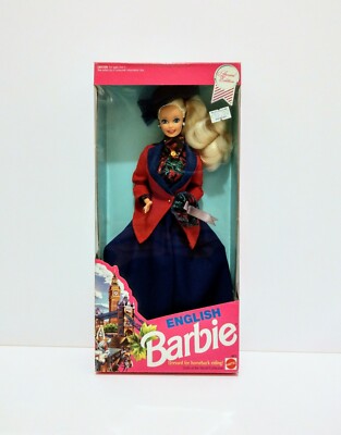 1991 MATTEL. BARBIE ENGLISH SPECIAL EDITION. VINTAGE BARBIE DOLL ...