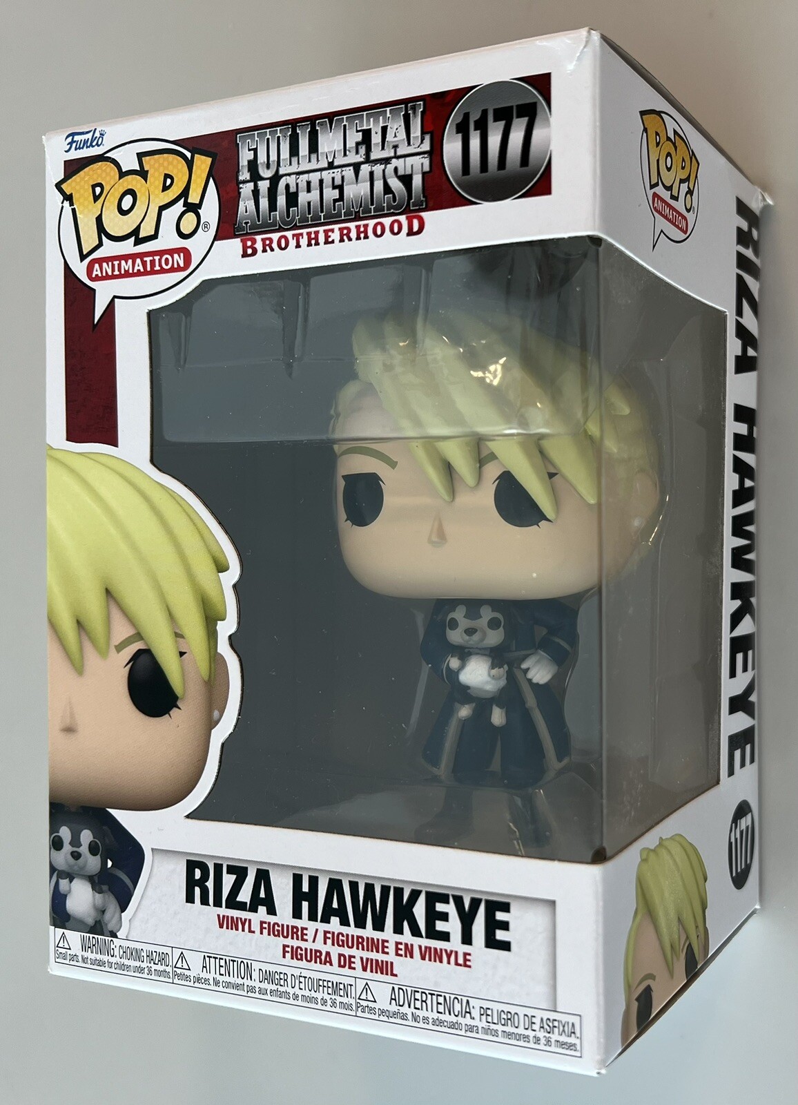 Funko POP! Anime: FMA Brotherhood RIZA HAWKEYE Figure #1177 w ...