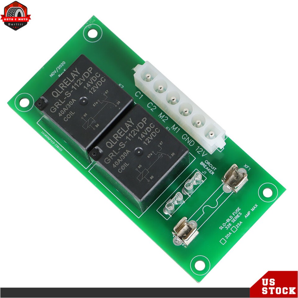 14-1130 RV Power Gear Slide Out Relay Control Board Fit For Fleetwood ...