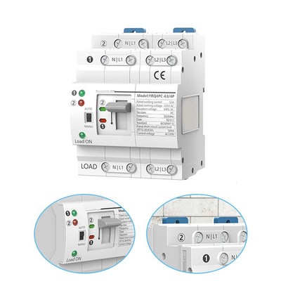 Unterbrechungsfreie Stromversorgung Automatische Transferschalter Dual ...
