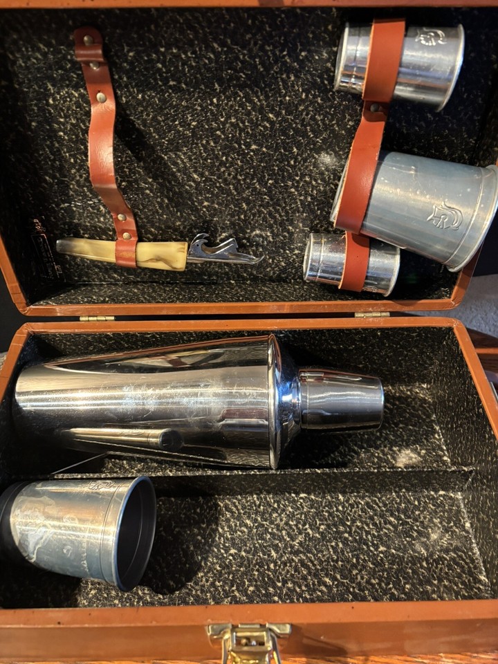 The Original Trav-L-Bar by Ever-Wear Travel Bar Liquor Suitcase | eBay