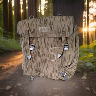 EAST GERMAN/DDR/NVA strichtarn pattern vintage 1960s Officers backpack ...