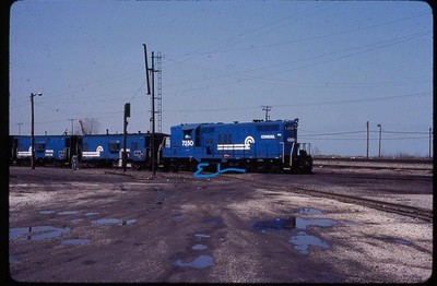 CR Conrail GP-9 #7350 Original Kodachrome Slide 1981 | eBay