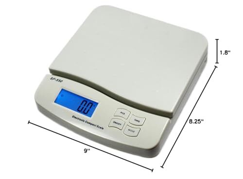 SF-550 V2 66 LB x 0.1 OZ Digital Postal Shipping Scale with Counting ...