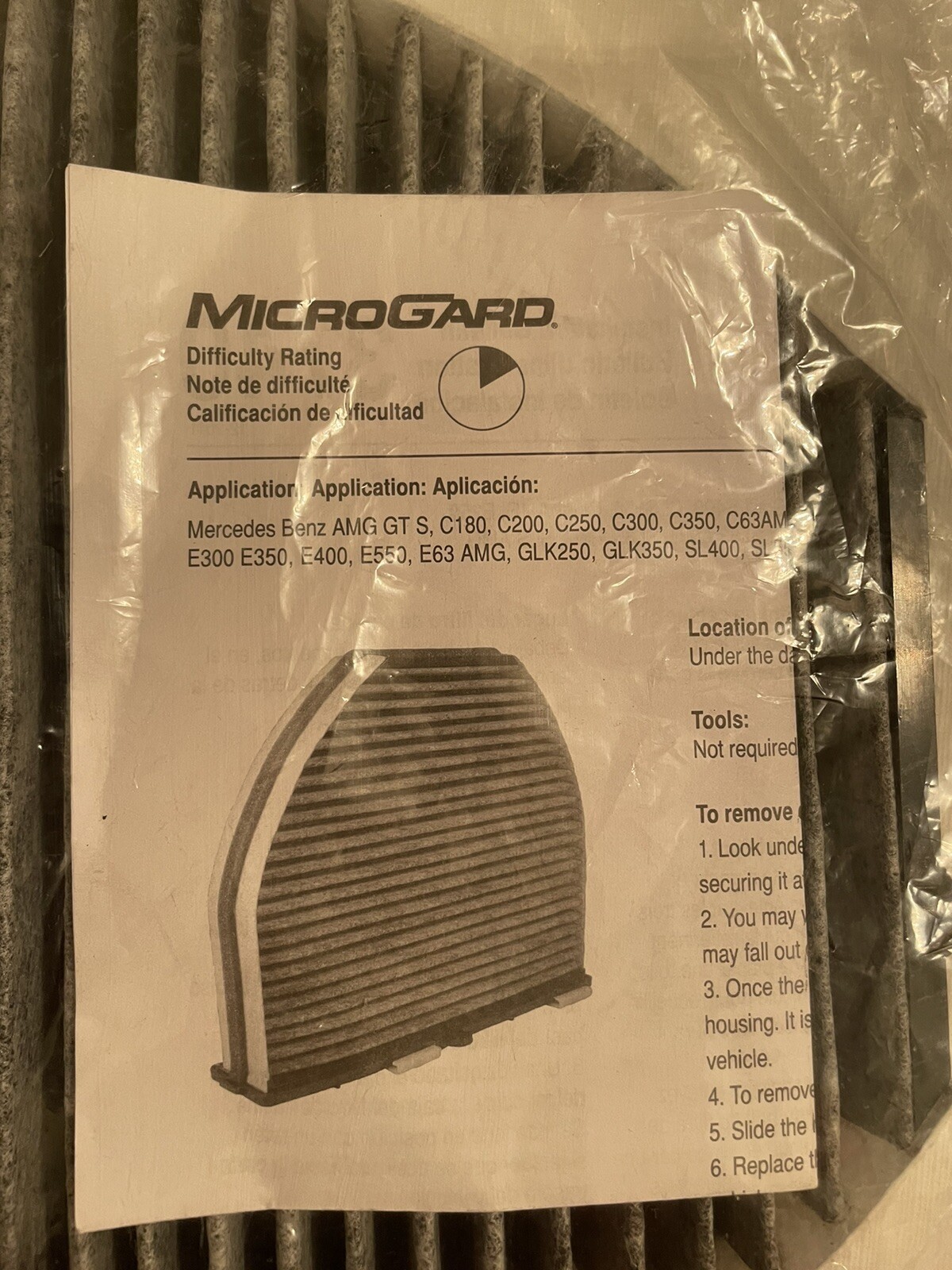 MicroGard Cabin Filter 3740 for sale online | eBay