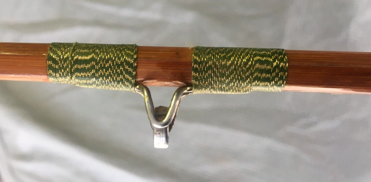 Antique PECONIC Split Bamboo Single-Piece 66" Hexagon Boat Rod (See ...