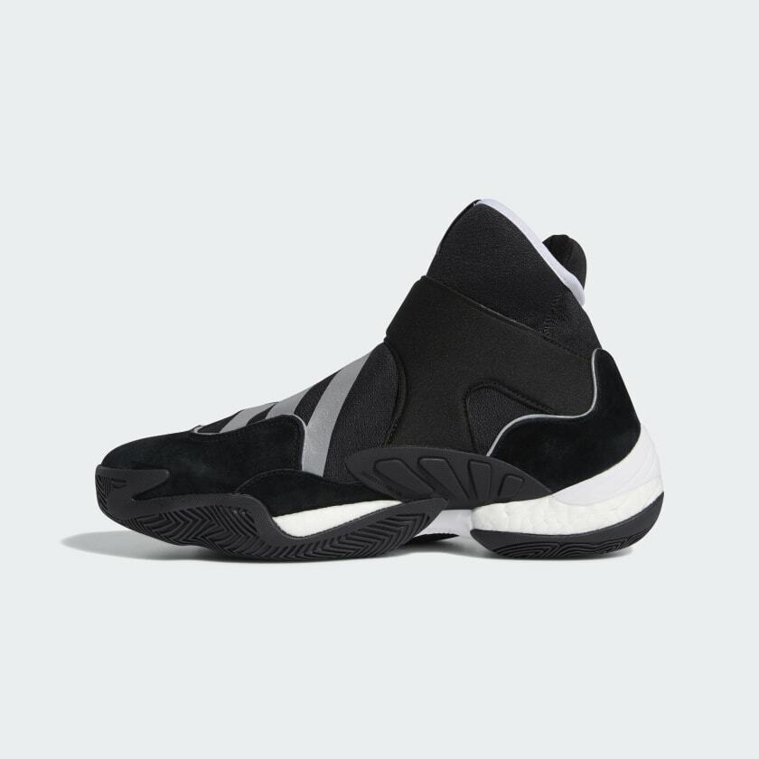 Adidas Originals Men's Black White CRAZY BYW PHARRELL WILLIAMS SHOES ...