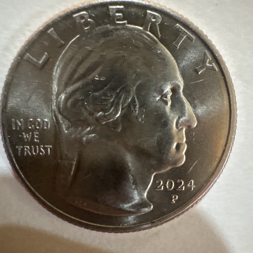 Very Rare 2025 P HOPE Quarter With Errors (ear Stamped Outside Of The H ...