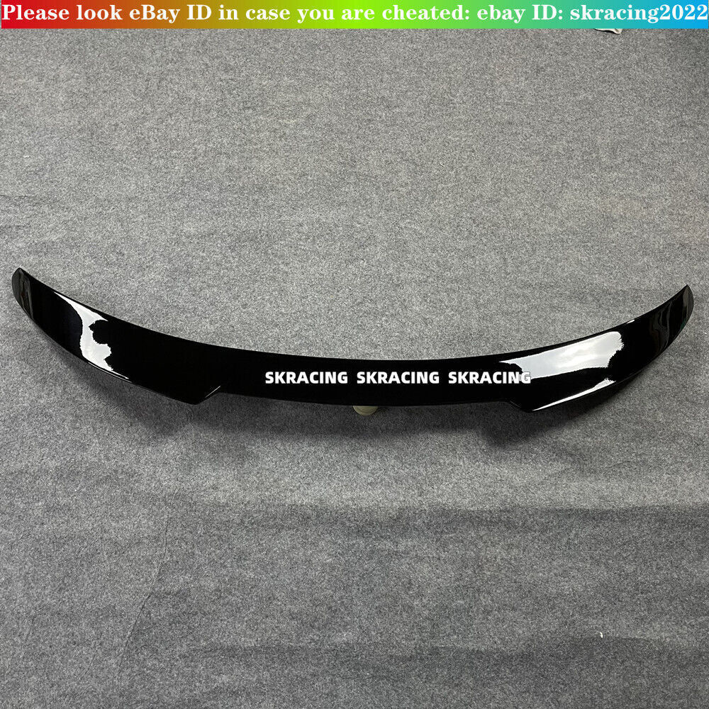 FRP black Rear Tail Trunk Spoiler Wing Lip Trim For kia K5 Optima GT ...