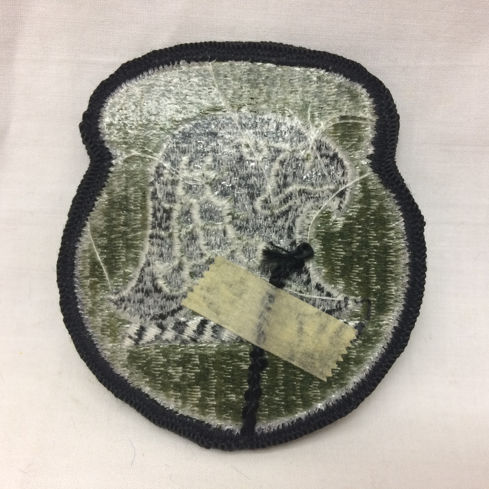 Vintage Military Patch Iowa Army National Constabulary Force Black ...