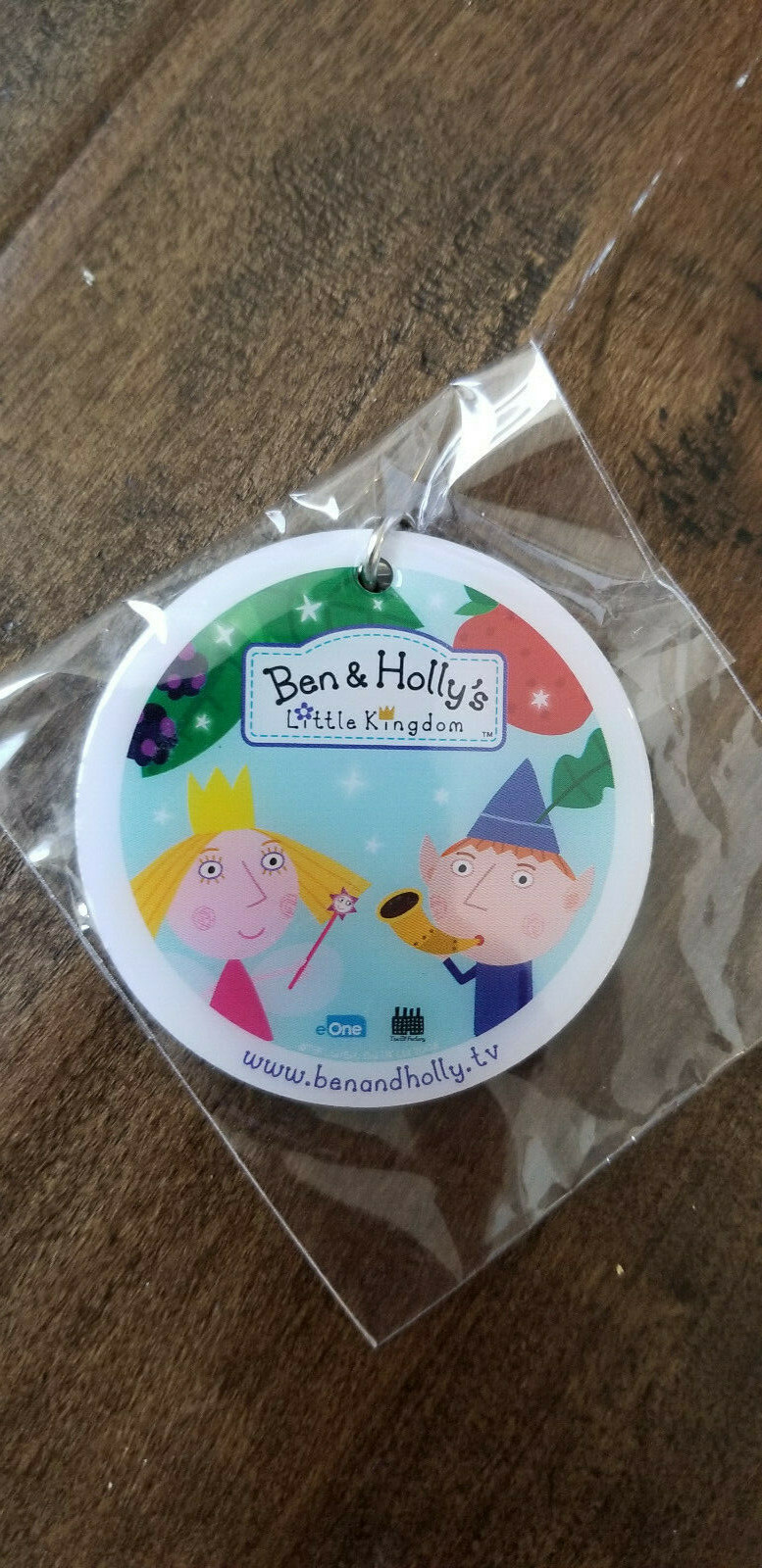 2019 BEN & HOLLY'S LITTLE KINGDOM PROMO PROMOTIONAL KEYCHAIN KEYRING ...