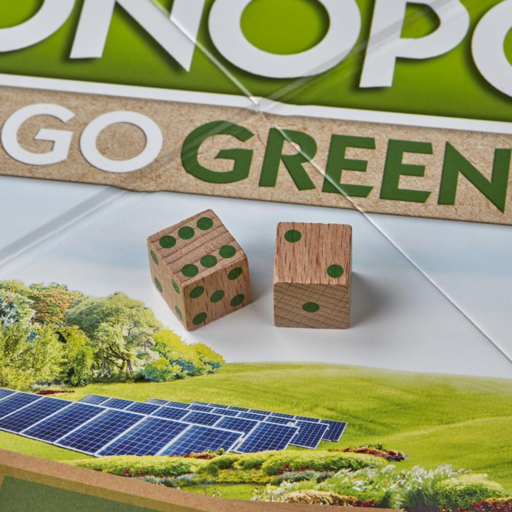 Monopoly Go Green Hasbro Gaming Iconic Game environmental Brand New ...