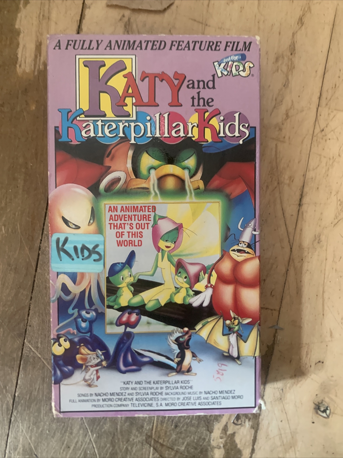 Katy and the Katerpillar Kids Fully Animated Feature 85 Min (VHS 1987 ...