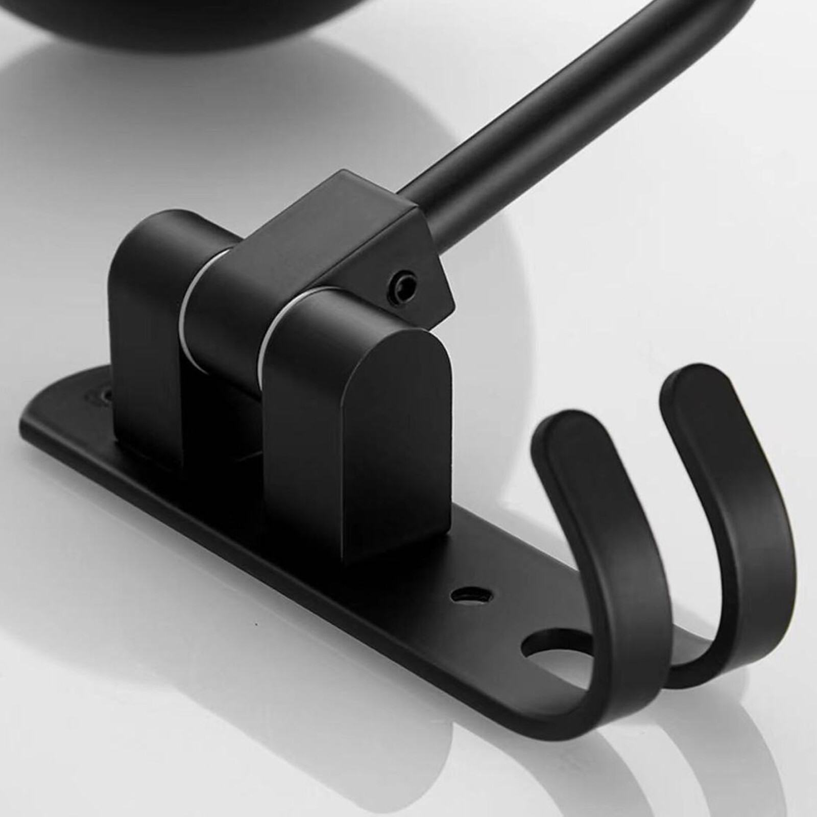 Motorcycle Helmet Rack with 2 Hooks Wall Mounted for Caps (1pc Wall ...