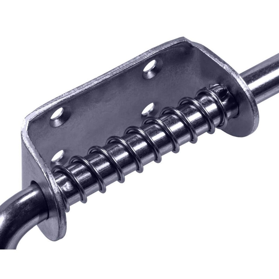 Door bolt garden door spring handle lock bolt spring bolt 177 mm | eBay UK