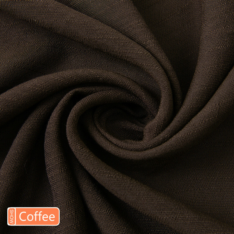 Leinen Baumwolle Stoff Schlicht Flachs DIY Material Basteln Kleidung ...