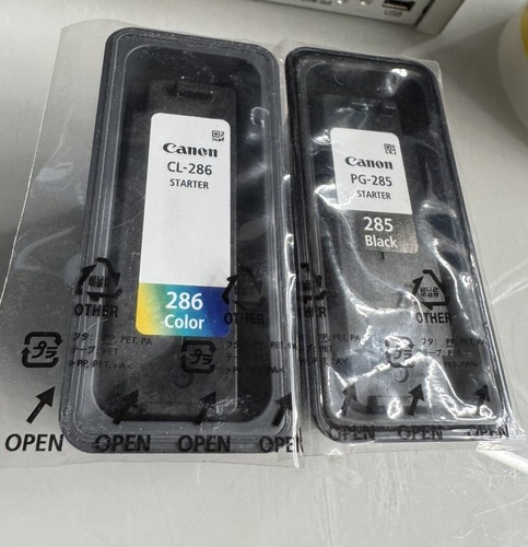 Canon PG-285/CL-286 Black and Tricolor Ink Cartridges (6196C004AA) | eBay