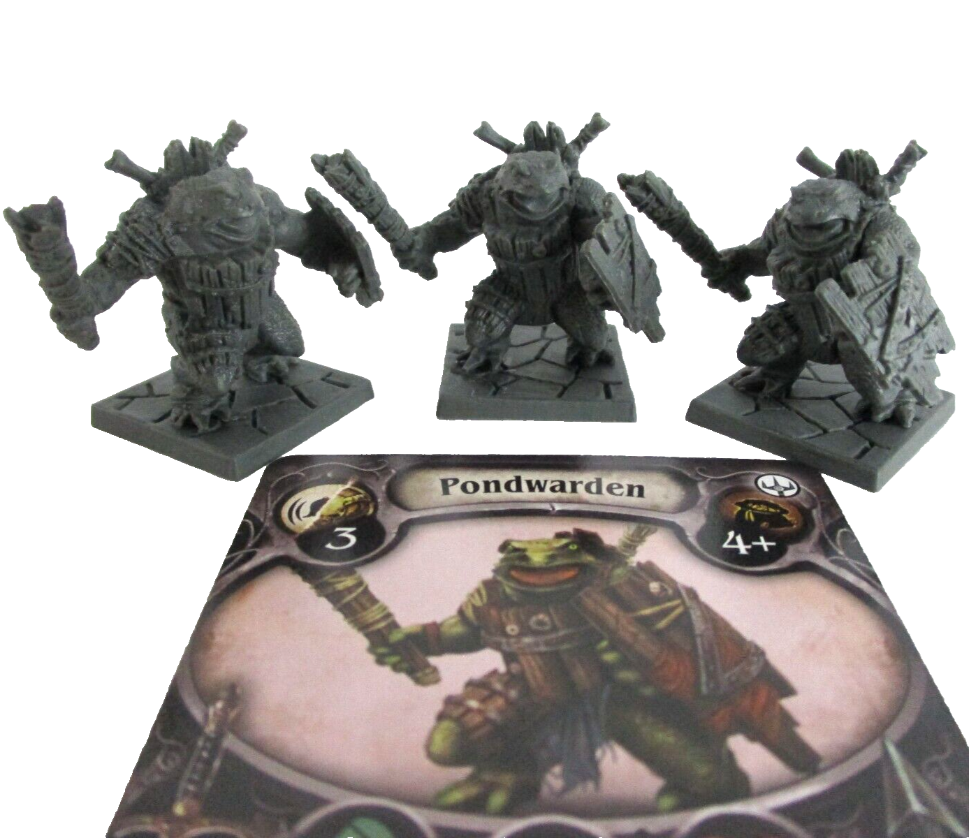 League Of Infamy 3x PONDWARDEN Minis & Card NEW!! 5060469666099| eBay