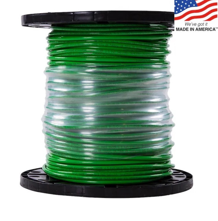 Southwire SIMpull 500-Feet 6 -AWG Green Stranded Copper THHN wire | eBay