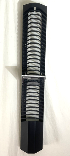 Vintage Black Metal Wall Mount Vertical CD Holder Rack 30 Capacity Y2K ...