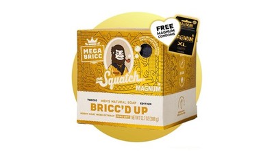 New DR SQUATCH x MAGNUM Bricc'd Up Mega Size Bricc Bar Soap IN HAND | eBay