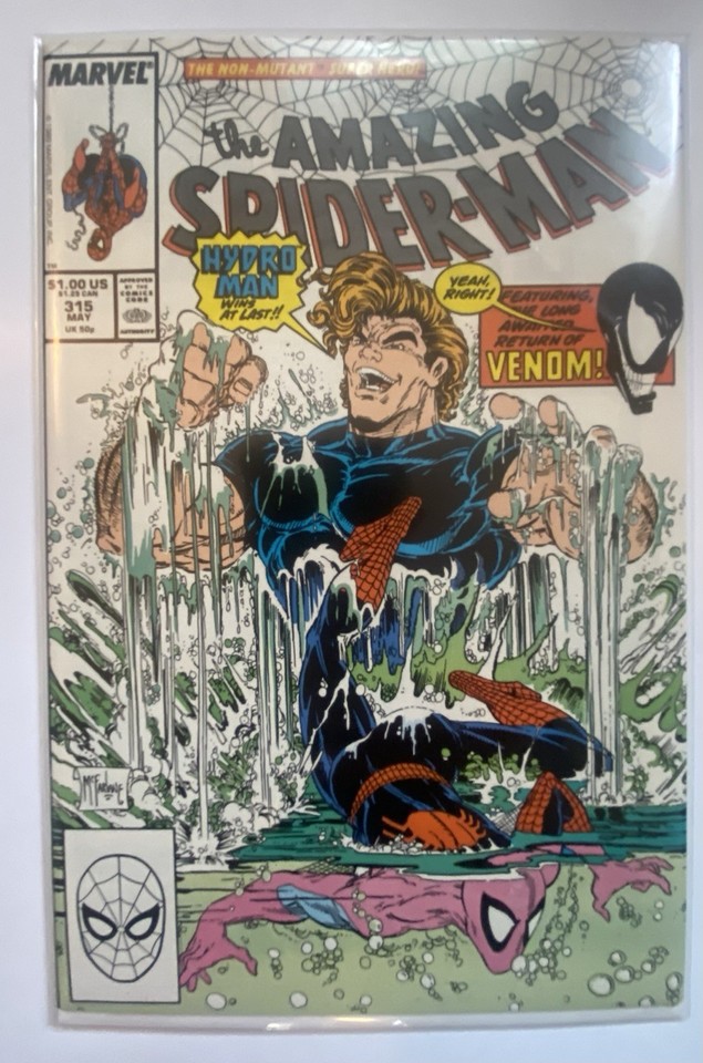 Amazing Spider-man original comic art page #315 Pg. 27 Signed By Todd Mcfarlene | eBay