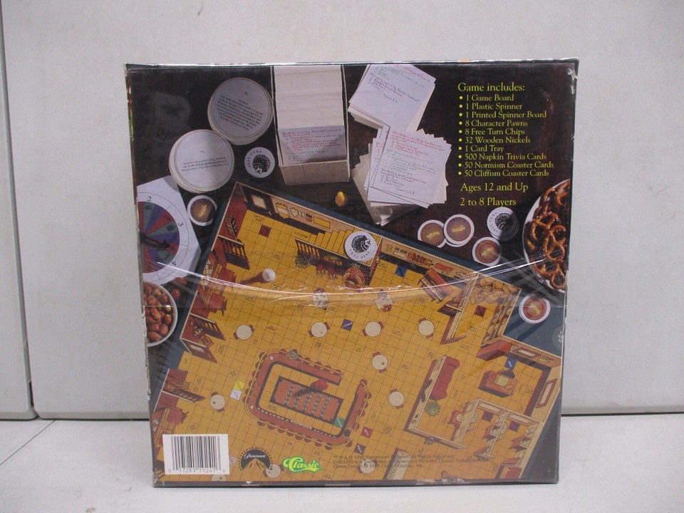 1992 Classic Cheers Trivia Game | eBay