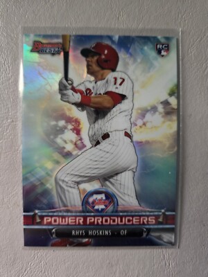 Rhys Hoskins 2018 Bowmans Best Power Producers Refractor Rookie #PP-RH ...
