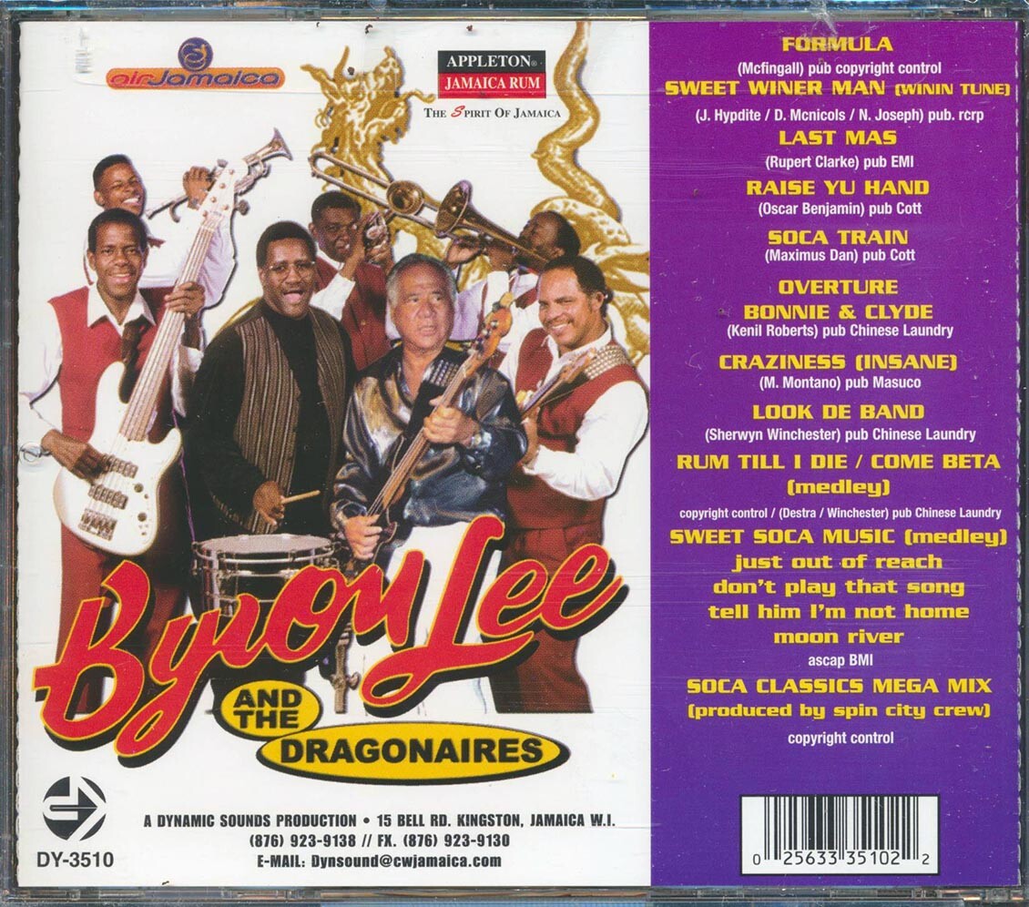 CD Byron Lee & The Dragonaires - Sweet Music | eBay