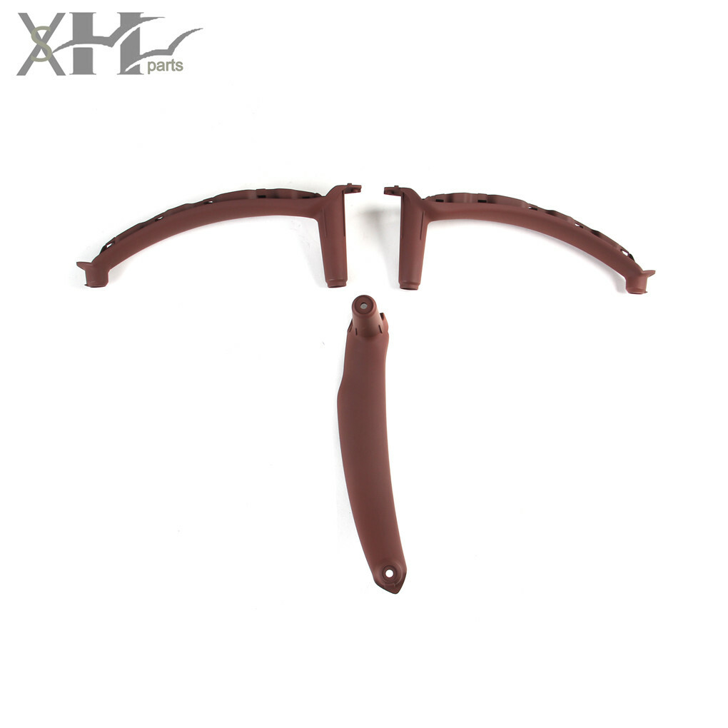 Brown LHD Inner Door Panel Handle Pull Trim Cover For BMW E70 X5 ...