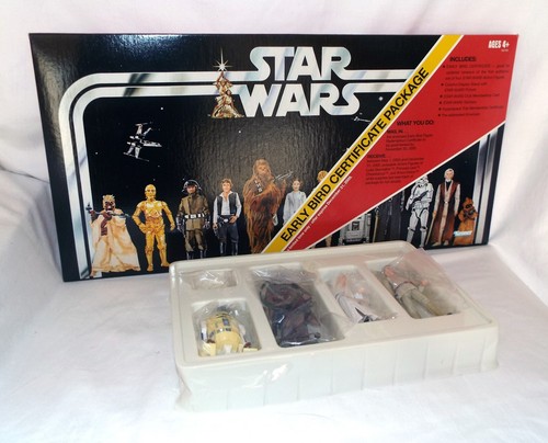 STAR WARS MAIL AWAY FIGURE KIT+Certificate Package Display stand '05 ...