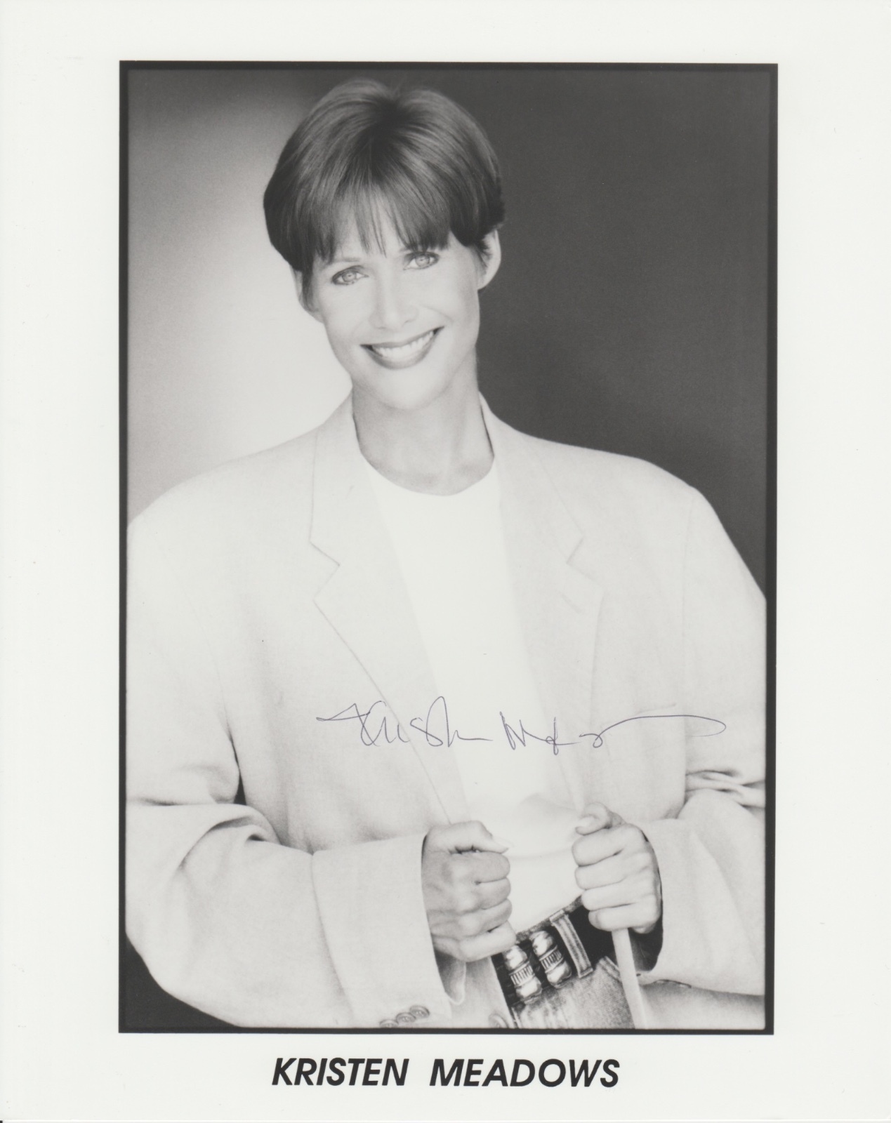 Kristen Meadows authentic signed autographed 8x10 photograph holo COA ...