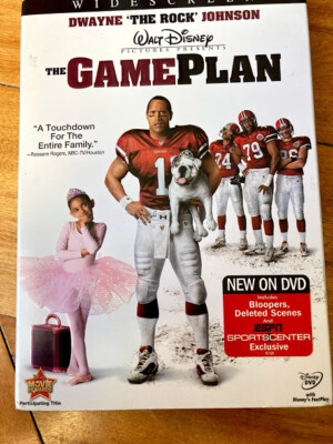 The Game Plan (DVD, 2008, Widescreen) with slipcover 786936747317| eBay