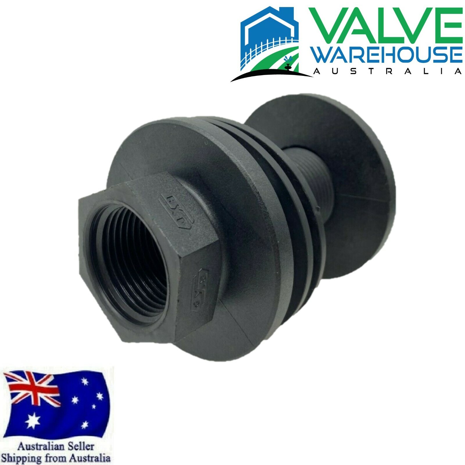 Polypropylene Tank Outlet - BSP Threaded - (1/2") - (4") | eBay