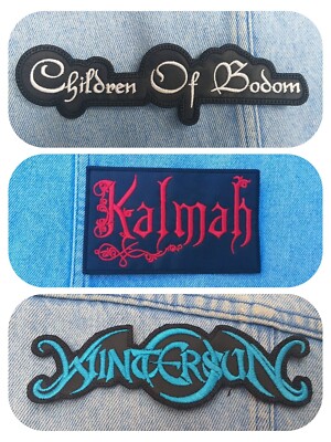 Kalmah Wintersun Children Bodom embroidered patch death metal amon ...