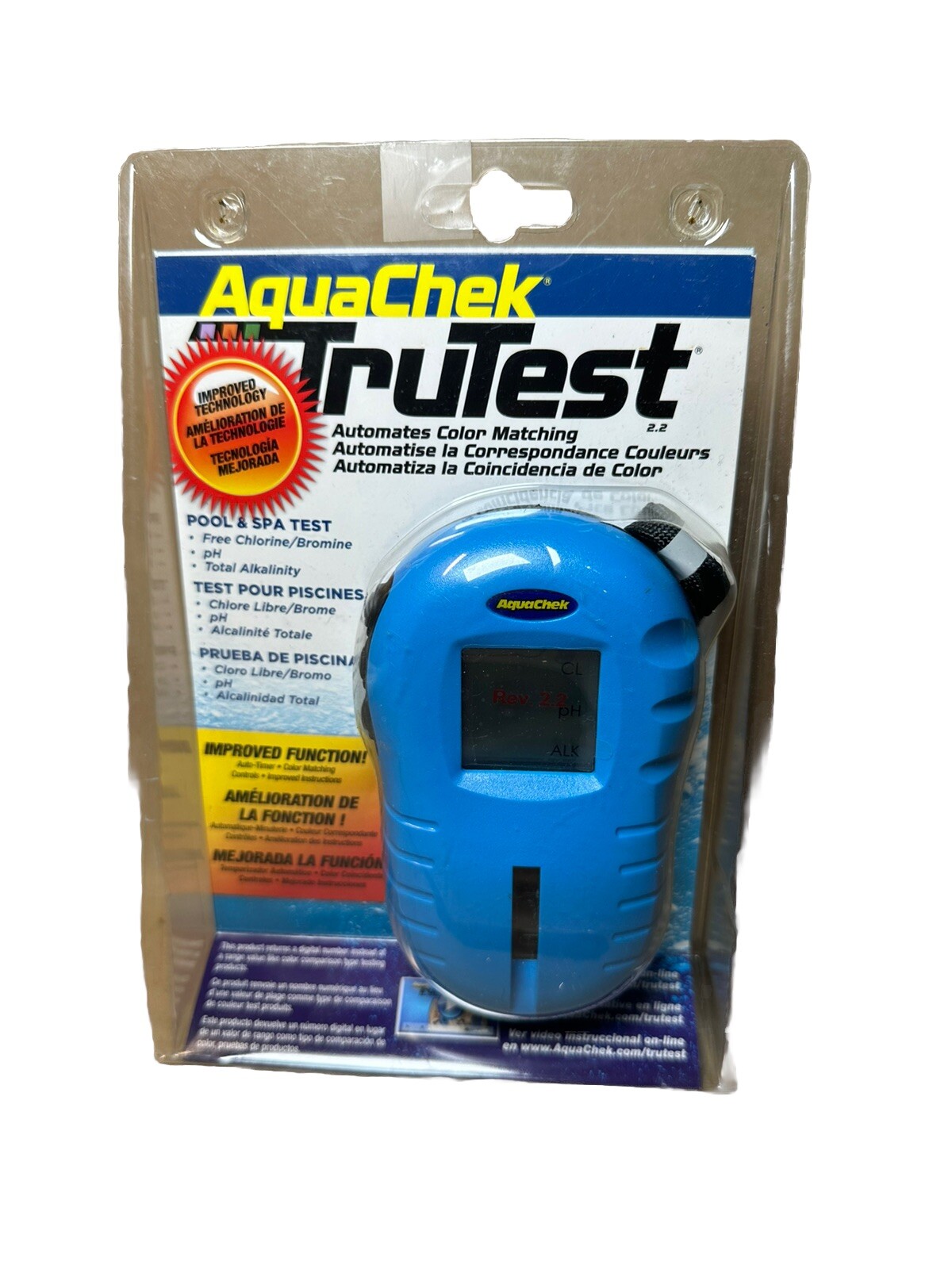 Aquachek Aqua Chek Trutest Digital Reader For Pool and Spa Water ...