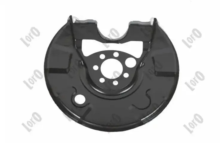 Brake disc cover Rear Axle Right Cathodic Painting 131-07-650 ABAKUS ...