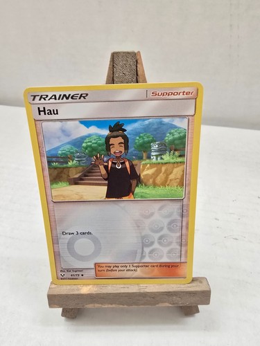Pokémon Hau Reverse Holo Trainer 61/73 SHL Shining Legends - Free ...