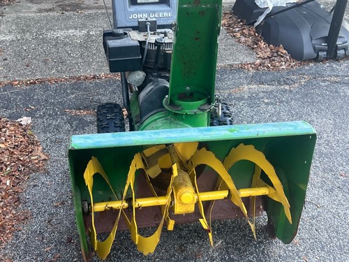 Heavy Duty John Deere 32” 8HP snow blower two stage walk behind snow ...