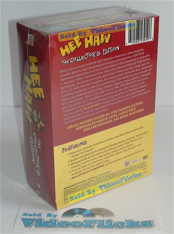 Hee Haw - The Collectors Edition DVD Box Set Complete 14-Disc New ...